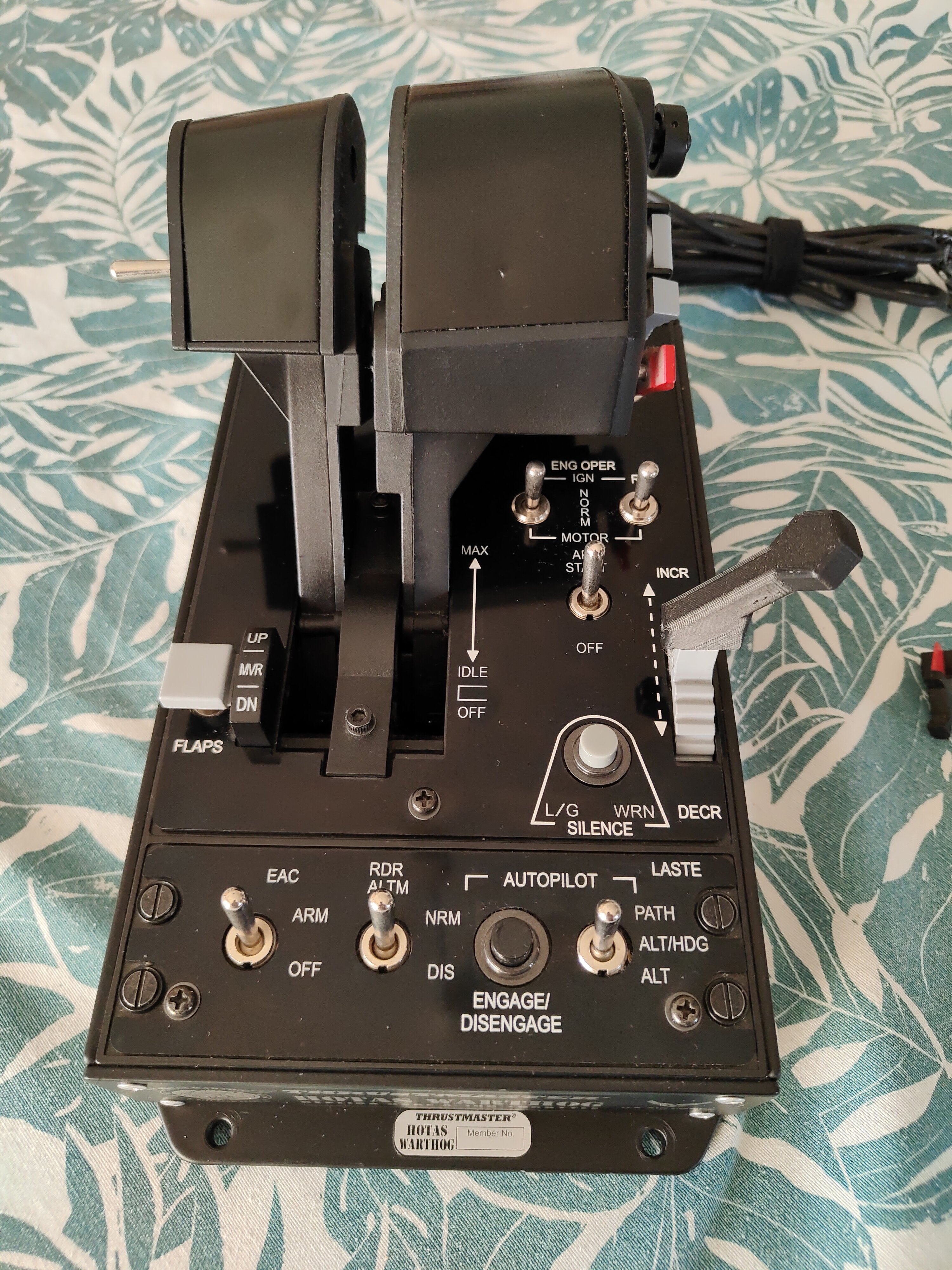 Thrustmaster Hotas Warthog Throttle + Slew upgrade DELTA SIM | Forum 36 ...